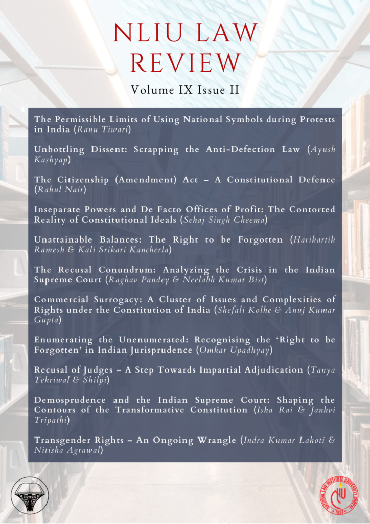 Welcome! - NLIU Law Review