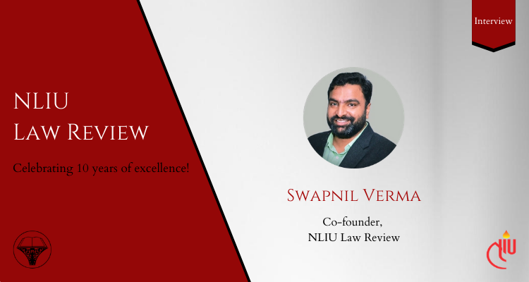 Interview Series - NLIU Law Review